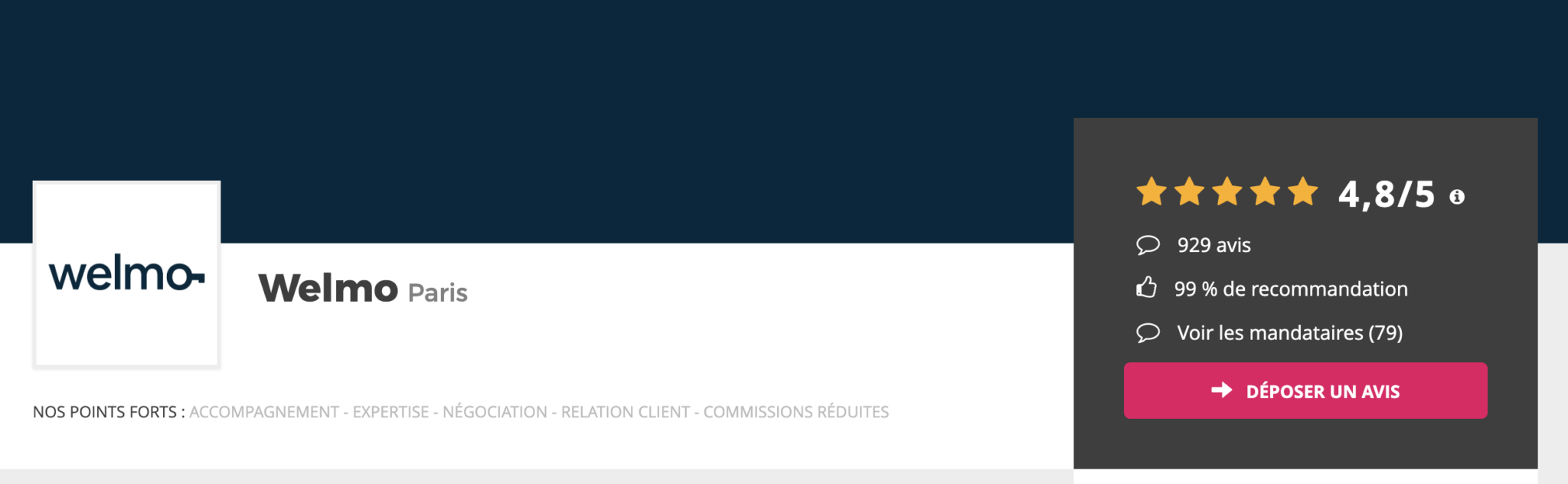 WELMO Avis: Notre analyse complète sur l'agence immobilière